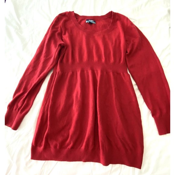 Old Navy | Sweaters | Old Navy Large Maternity Lightweight Red Color ...